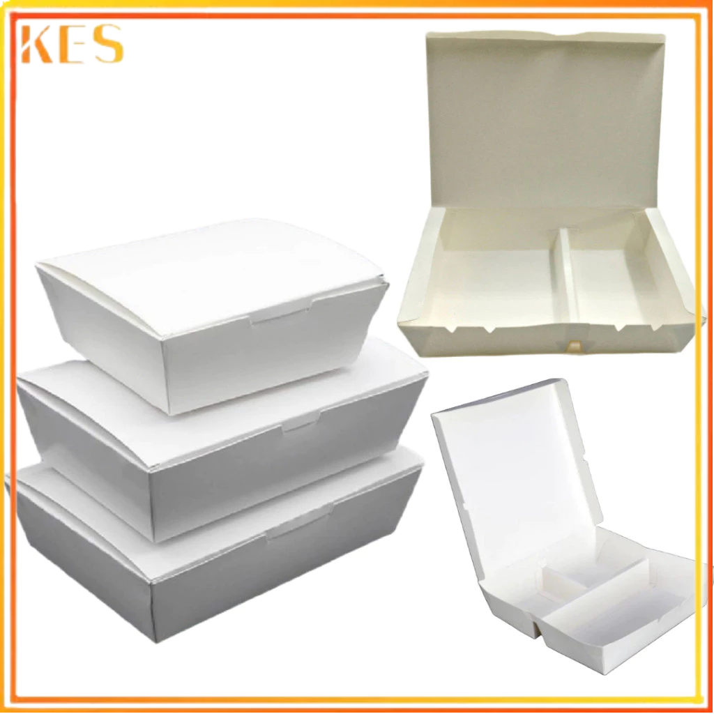 kes* Laminated Paper Meal Box pasta Paper Box kitchen | Shopee Philippines
