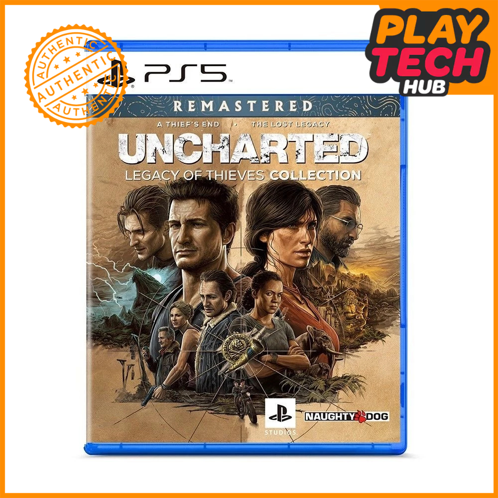 Uncharted Legacy of Thieves Collection PlayStation PS5 Game (R3 ...