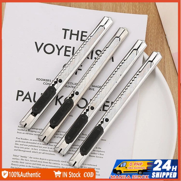 Cutter 1Pcs Retractable Blade Knife 30° Stainless Steel for Cutting ...