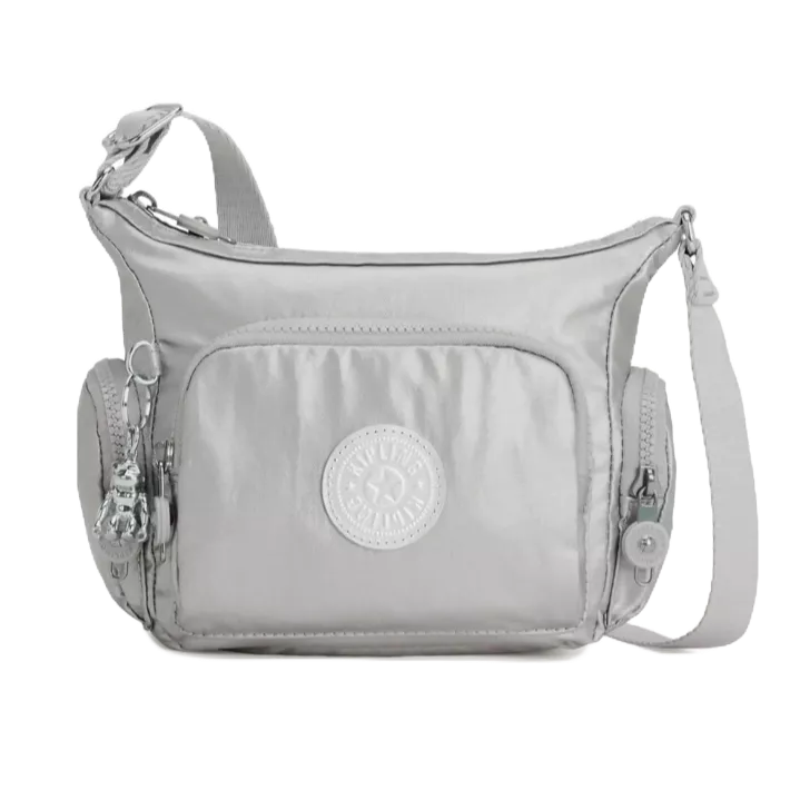 Kipling Womens Gabbie Mini Bright Metallic Crossbody Bag | Shopee ...