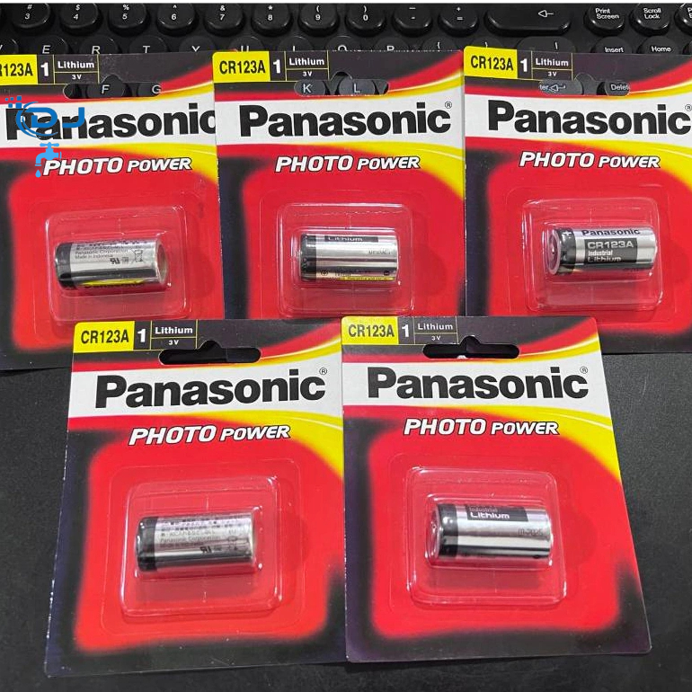 Panasonic CR123A 3v Photo Power Lithium Battery | Shopee Philippines