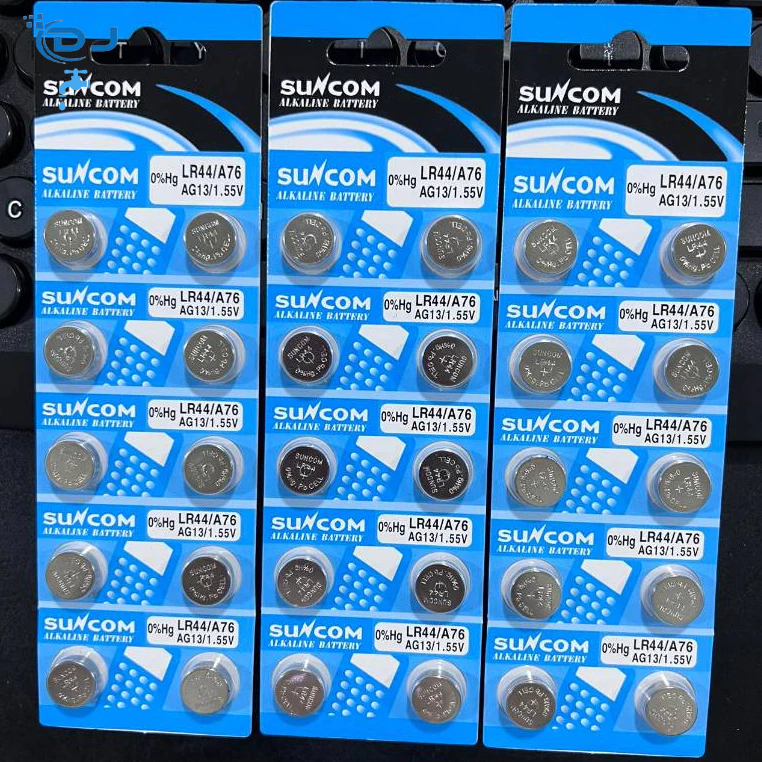 Suncom LR44/A76 AG13 1.55V Alkaline Battery, For Watch | Shopee Philippines