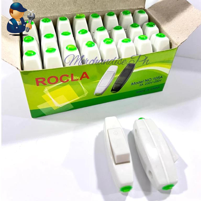 1box 24pcs Hanging Switch Electric Switch Rocket On/Off Switch 3A 250V ...