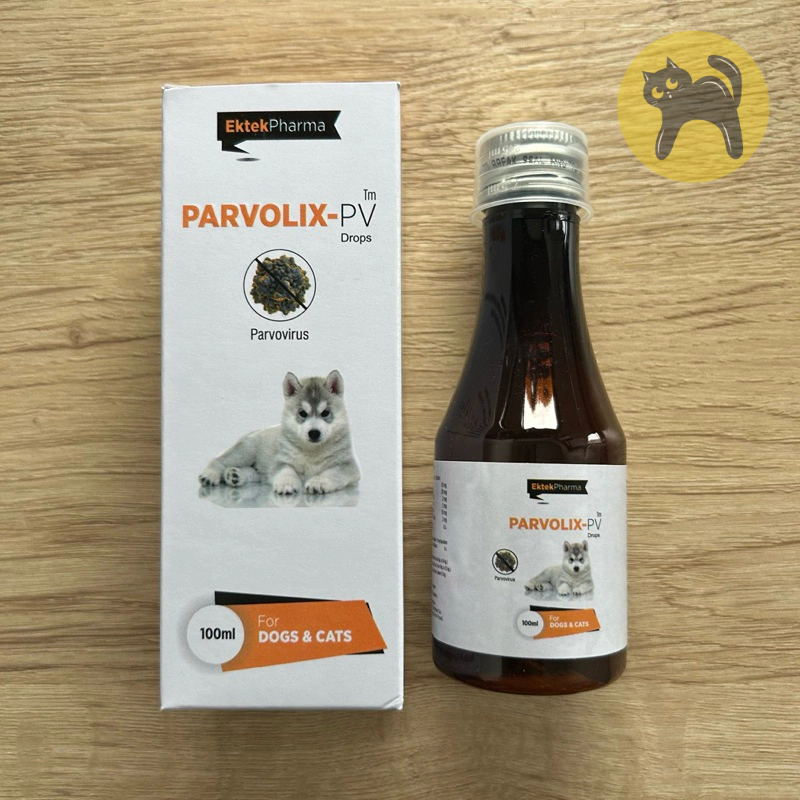 Parvolix-PV Drops 100ml Treatment for Parvo Virus | Dogs ans Cats ...