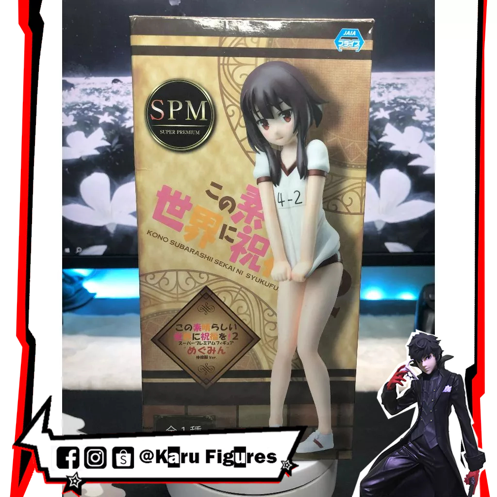 Authentic Megumin SEGA LPM Figure: Gym Uniform ver - Konosuba | Shopee Philippines