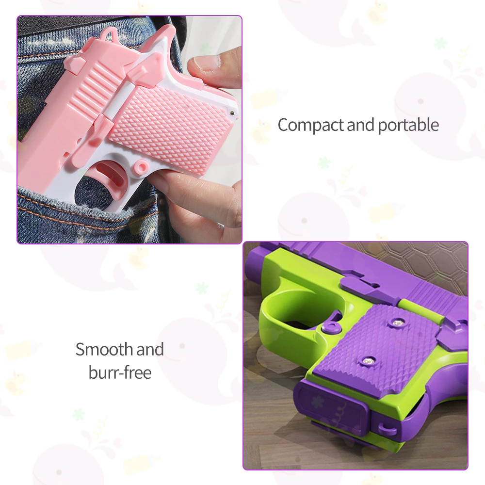 Payoe Fidget Toy 3D Gun Toy For Kids Boy hand Gun Toy Fidget Toy Stress ...