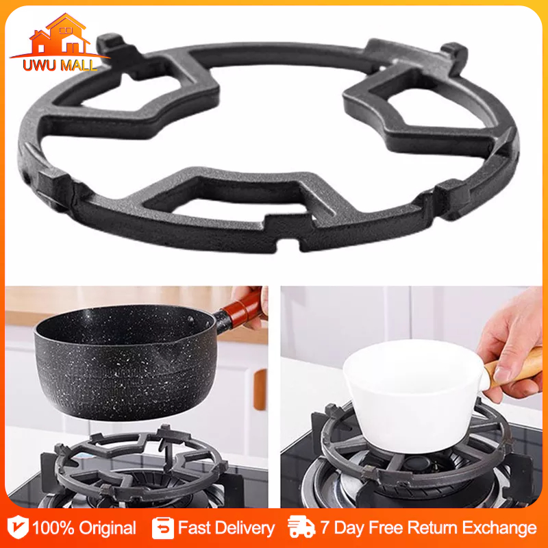 Gas Stove Non-Slip Rack Universal Cast Iron Wok Pan Support Kitchen ...