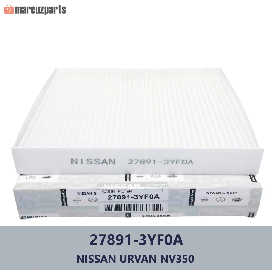 Aircon Cabin Filter Nissan Urvan NV350 Part No. 27891-3YF0A | Shopee ...