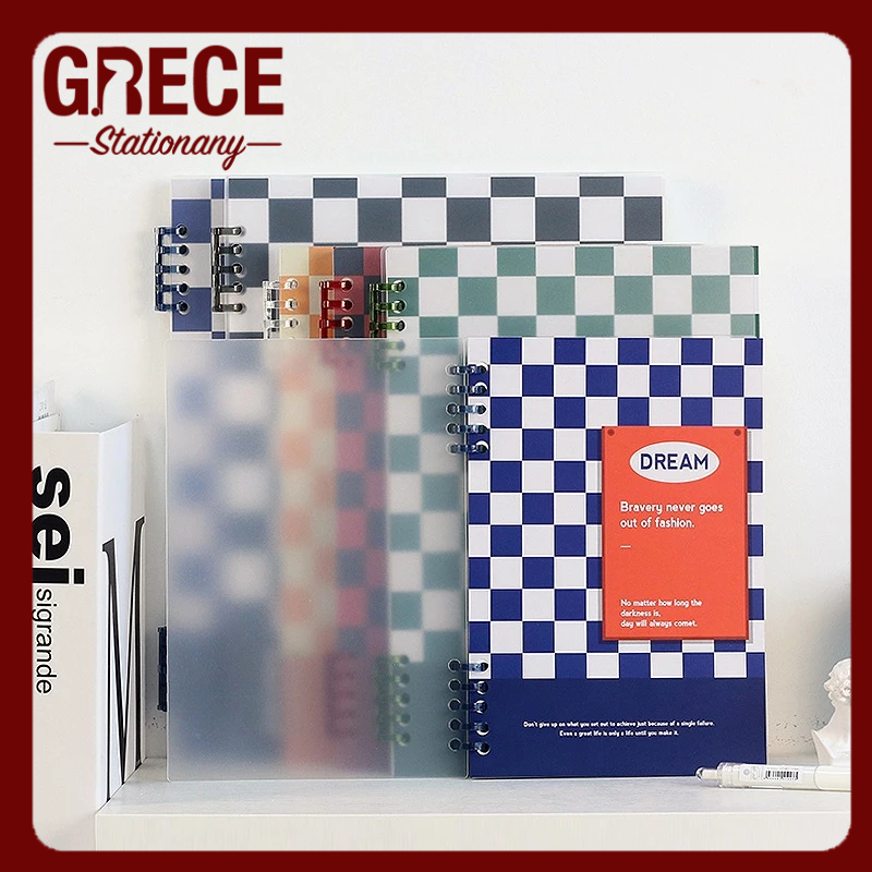 PP Chess Japan Minimalist notebook 10 holes refillable A5 B5 left ...