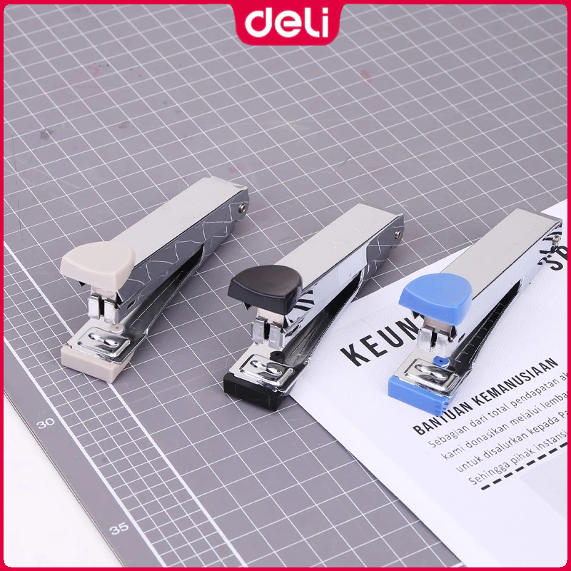 Deli 95mm Long Arm Stapler Staplers Set School Supplies 10# Staples ...