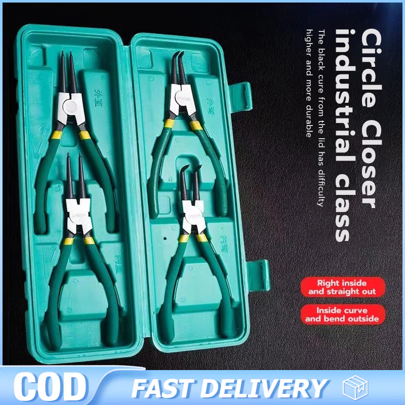 7 inch circlip pliers multi-function retaining ring pliers snap ring ...