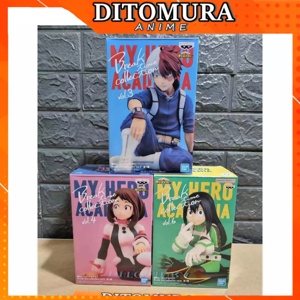 My Hero Academia Break Time Collection Vol 3 4 5 6 Shoto Ochaco Froppy ...