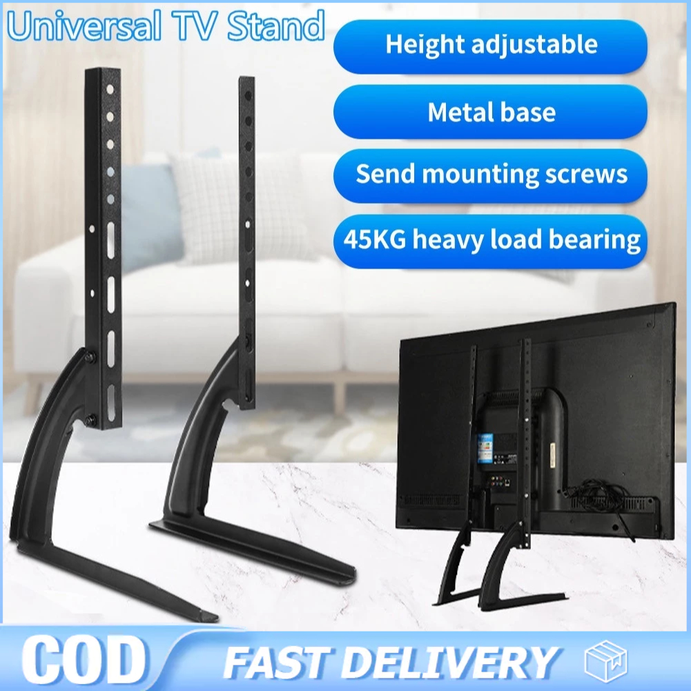 Universal LCD TV Screen Stand Base Stand Adjustable Display Stand Load ...