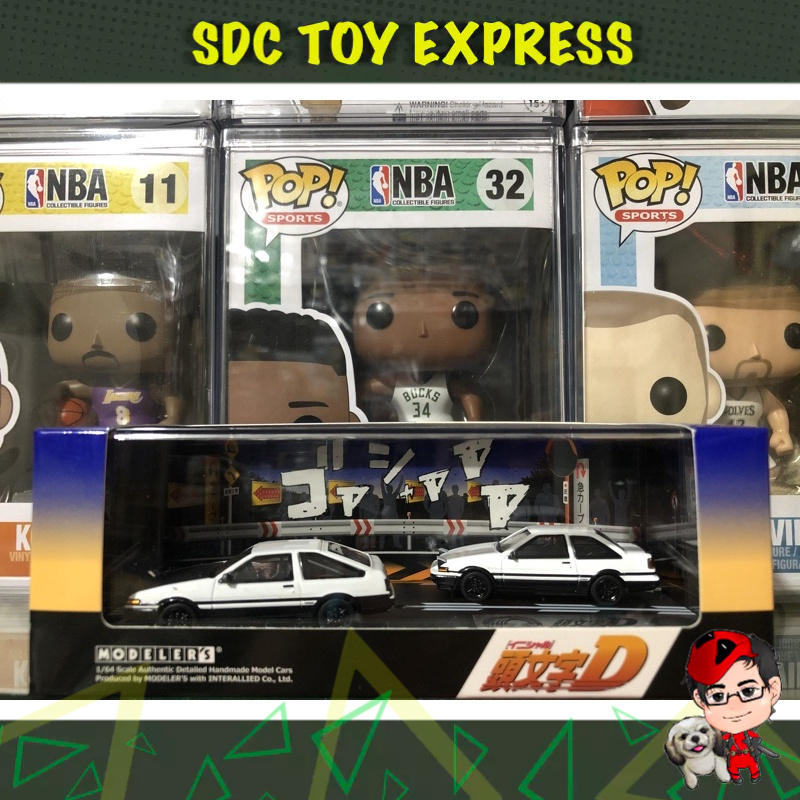 Modeler's 1/64 Initial D Takumi Fujiwara vs Shinji Inui | Shopee ...