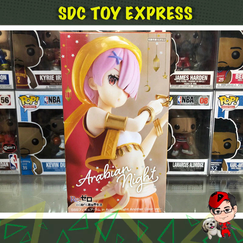 FuRyu SSS Figure: Re:Zero Starting Life In Another World - Rem / Ram (Arabian Night Ver ...
