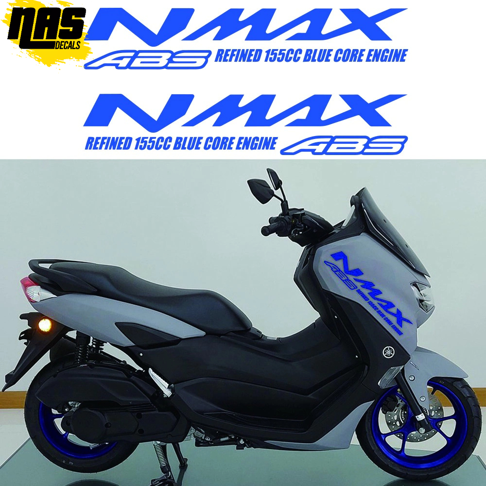 Yamaha NMAX Side Fairings Sticker 155 ABS Waterproof Vinyl Decals for ...
