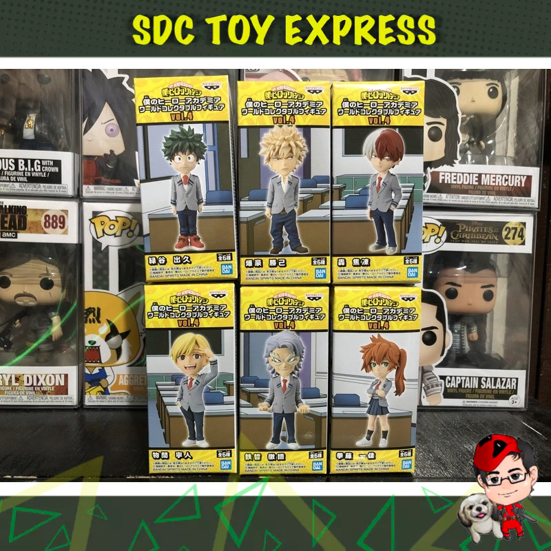 Banpresto WCF My Hero Academia Vol. 4 (Set) | Shopee Philippines
