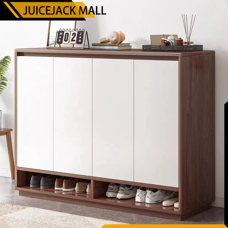 Home Shoe Rack Organize Storage Shoe Rack Cabinet Wooden | Shopee ...