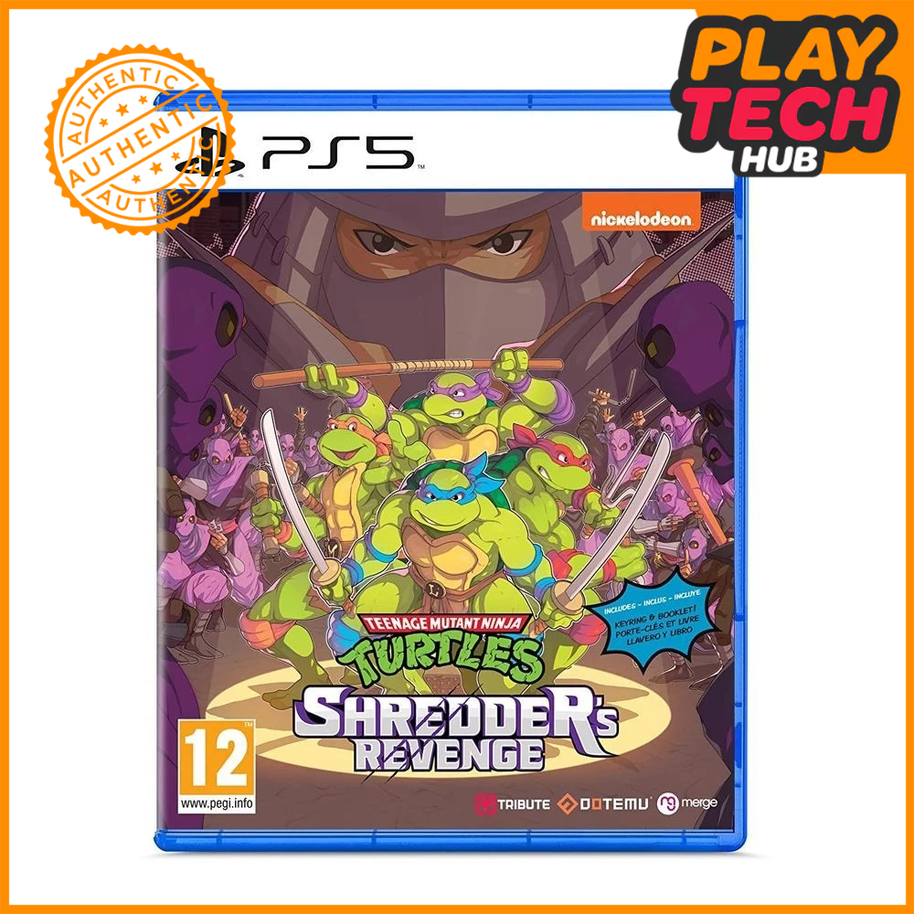 Teenage Mutant Ninja Turtles Shredder's Revenge PlayStation PS5 Game ...