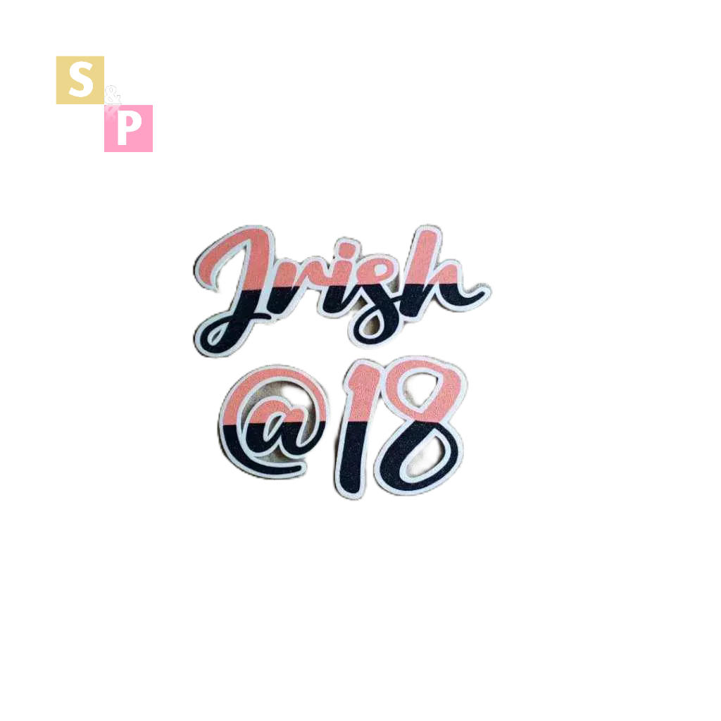 PER LETTER Styro-cut lettering for backdrop design | Shopee Philippines