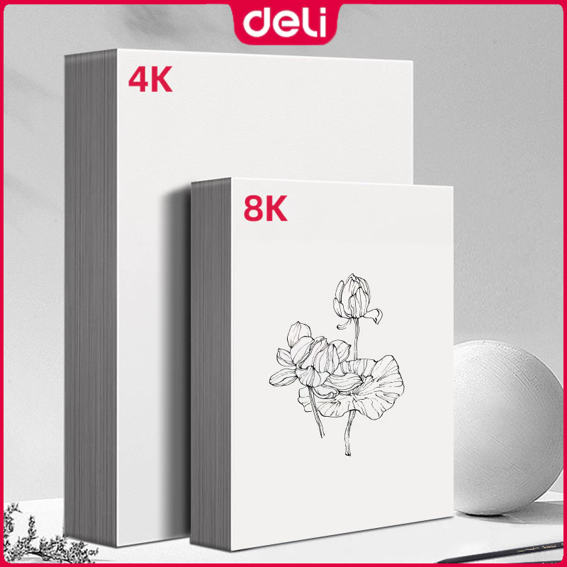 Deli 4K/8K Sketch Paper 110g 20sheets HS650 | Shopee Philippines