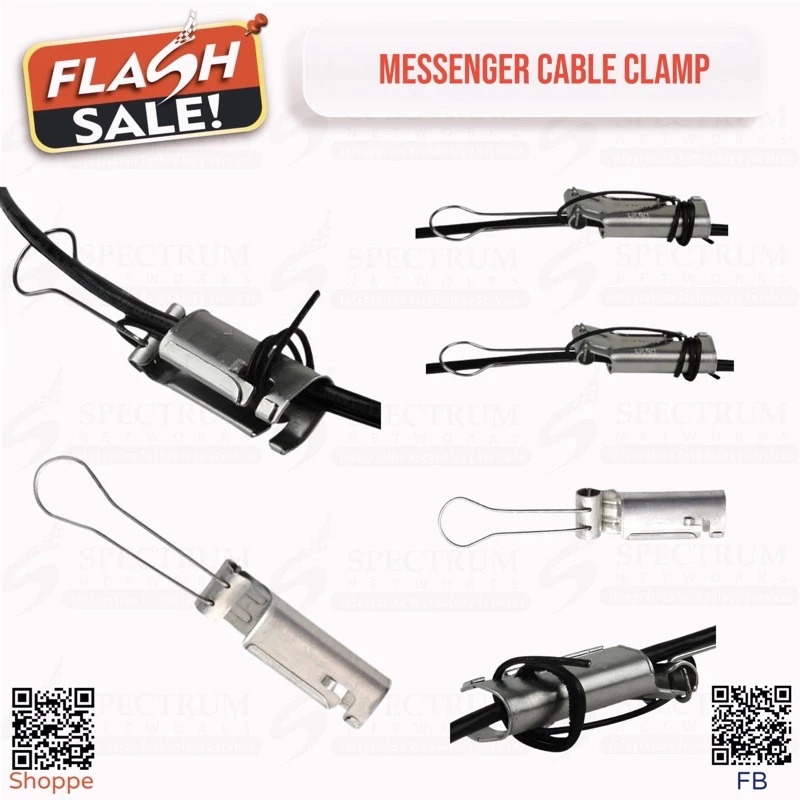 FTTH MESSENGER DROP CLAMP | Shopee Philippines
