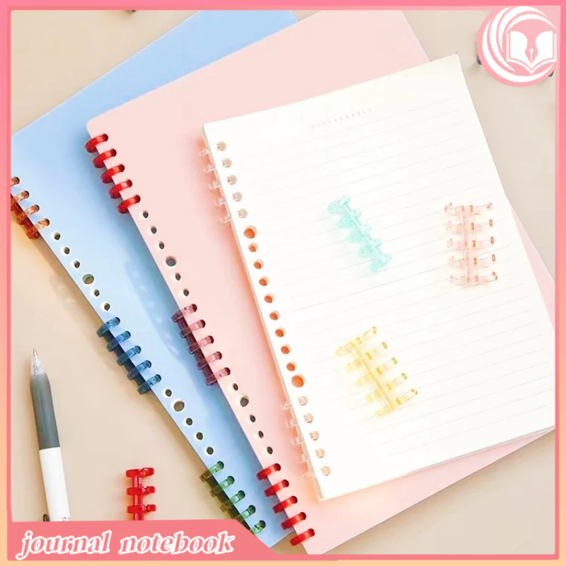 Plastic Loose Leaf Rings 5-Hole Loose Leaf Binders Ring Transparent ...