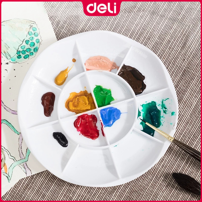 Deli 12/14 Grids Palette Color Disc 68305/68306 | Shopee Philippines