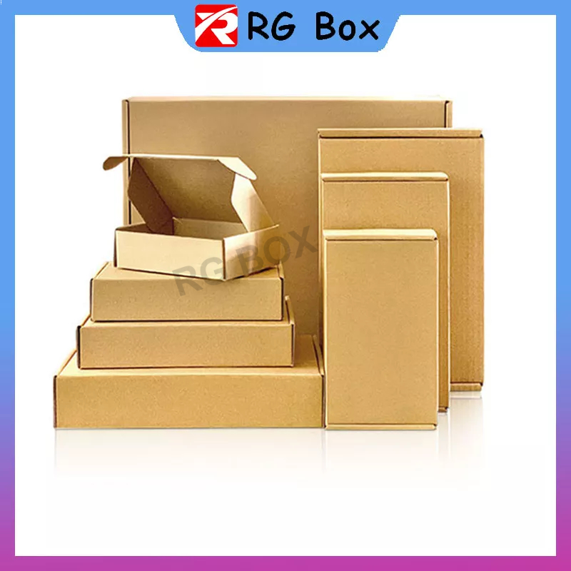 Carton mailer box corrugated packaging Kraft Lowest price/ Brown Kraft ...