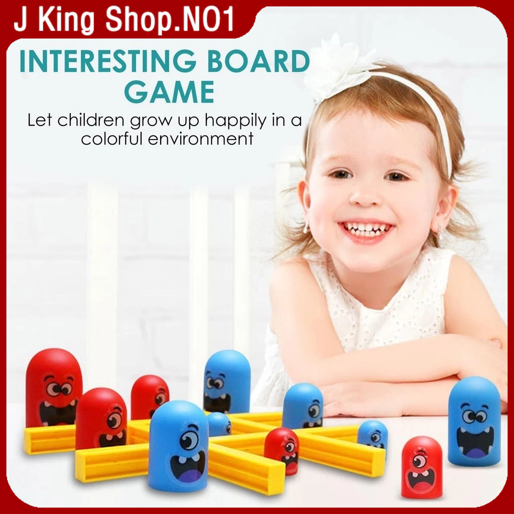 J King #Gobble Game Tic Tac Toe Board Game Fun Toy for Kids | Shopee ...