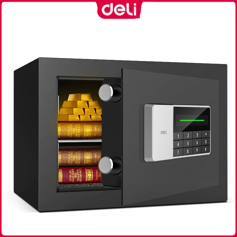 Deli ET550 Electronic Password Safe Deposit Box Led Display Panel with ...
