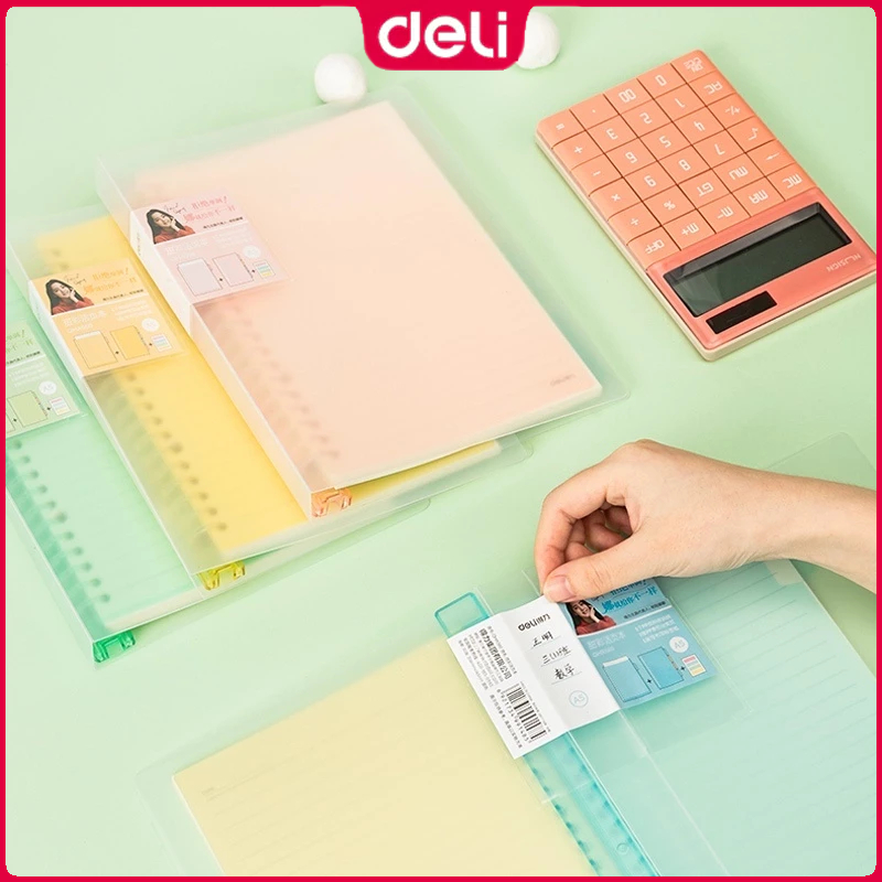 Deli A5 Notebook with Refill Inner School Supplies QHA560 | Shopee ...