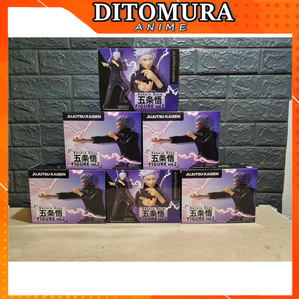Jujutsu Kaisen Satoru Gojo Figure Volume 2 Authentic Taito | Shopee ...