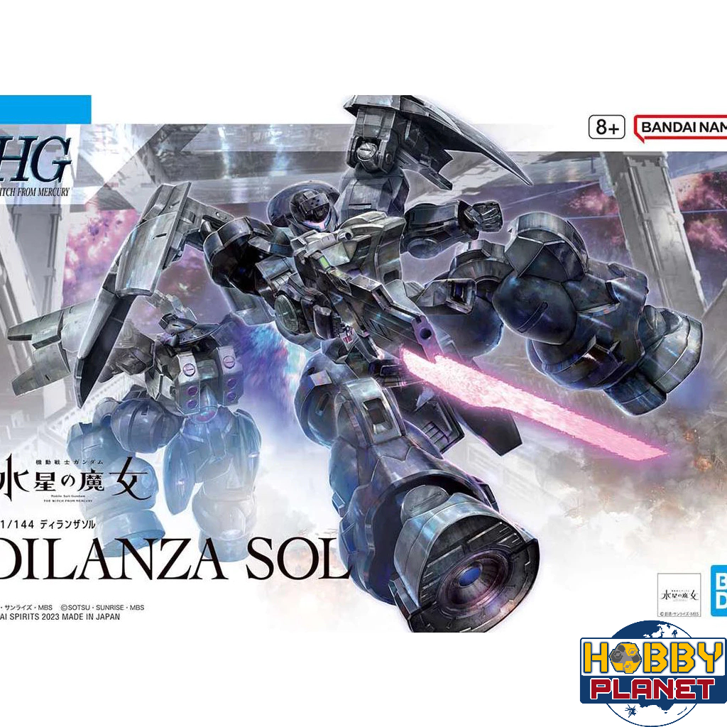 Bandai 1/144 HG Dilanza Sol (Mobile Suit Gundam: The Witch from Mercury ...