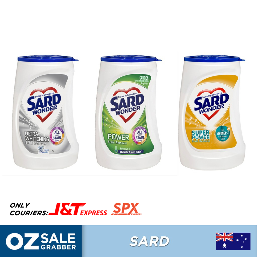 OZSALEGRABBER | Sard Wonder Power Stain Remover 900g/1kg | Shopee ...
