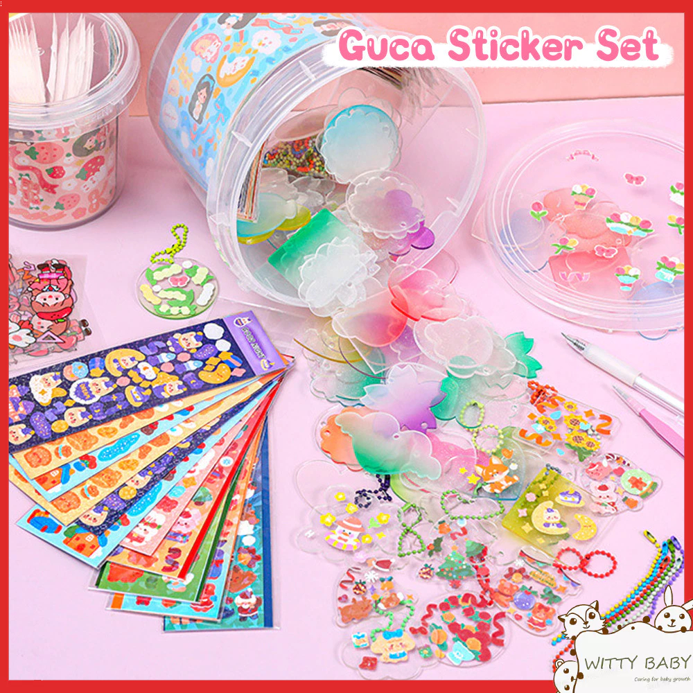 WB DIY Toy For Kids Guka Sticker Set Toys For Girls 7 Years Old ...