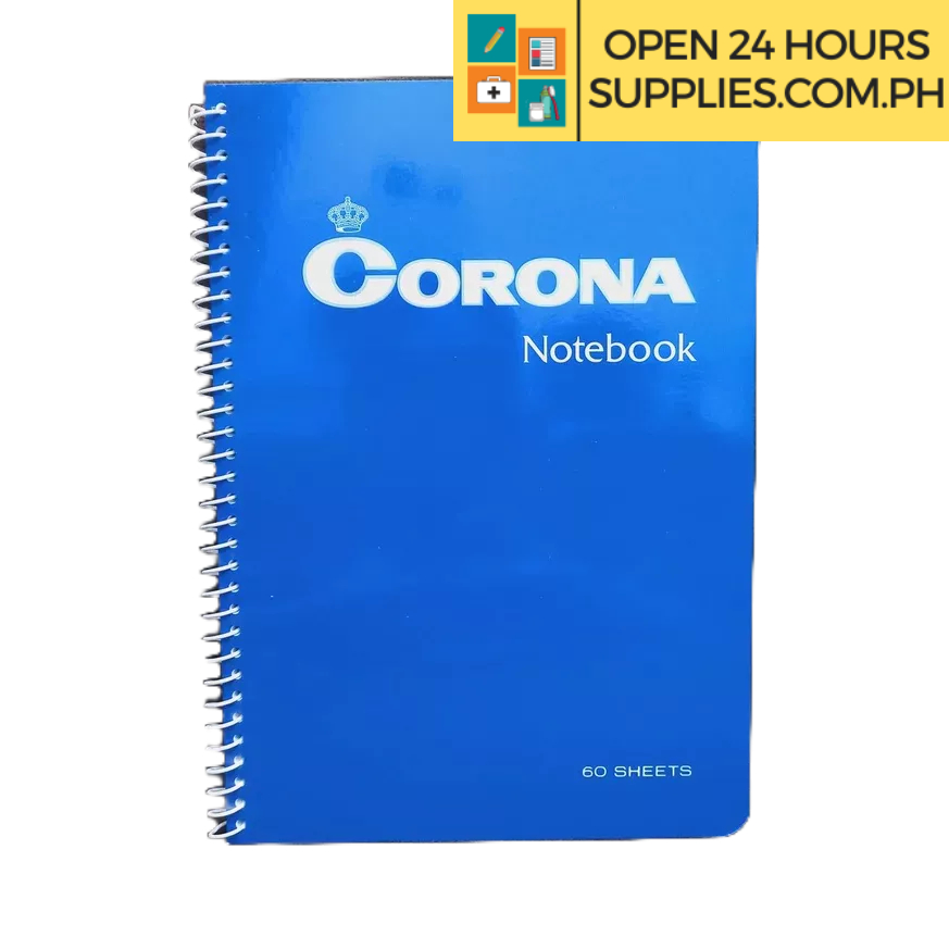 Corona Spiral Notebook 152X216Mm 60S C-0560 | Shopee Philippines