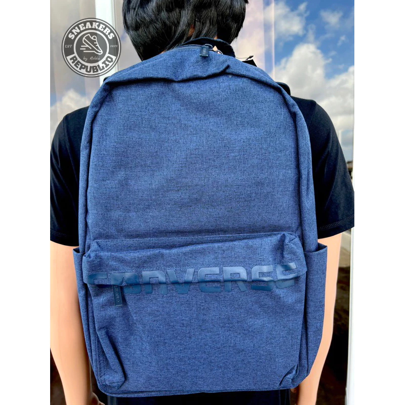 CONVERSE BACKPACK BLUE (100% ORIGINAL) | Shopee Philippines