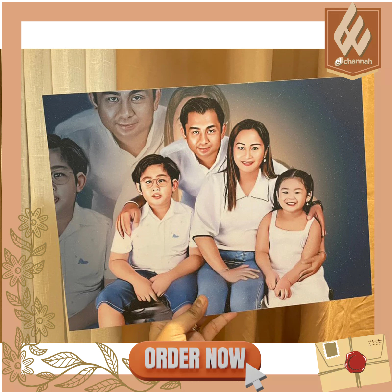 Digital Art Portrait in Sintra Board | Shopee Philippines