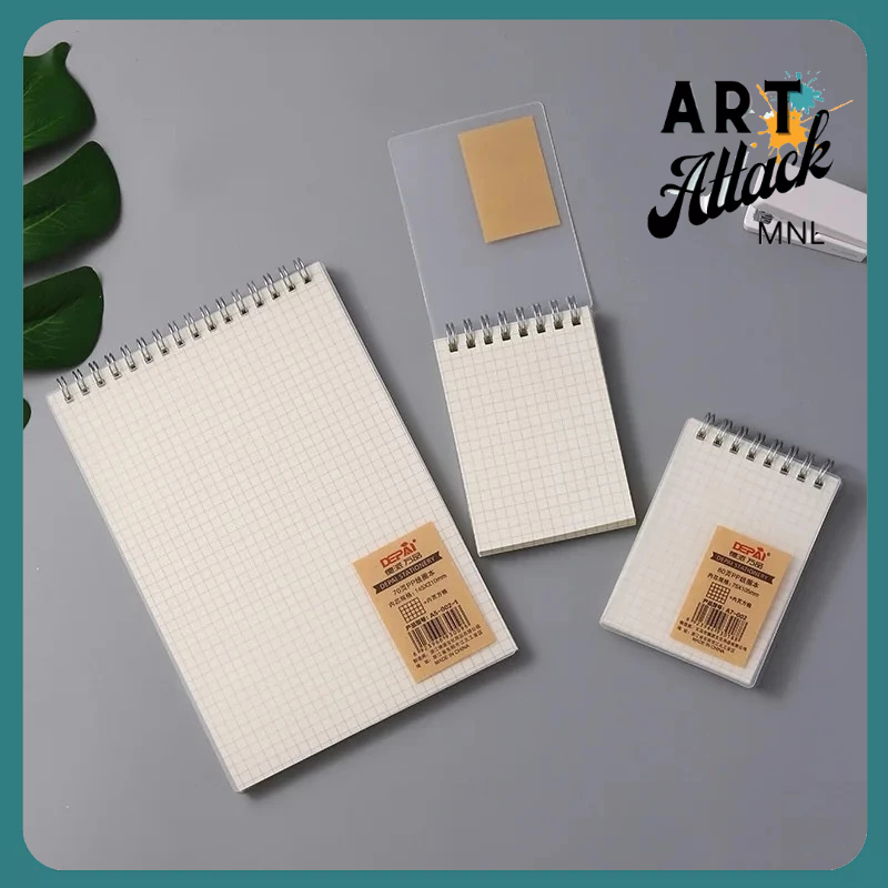 Artattack Minimalist Styled Steno Type PP Notebook | Shopee Philippines
