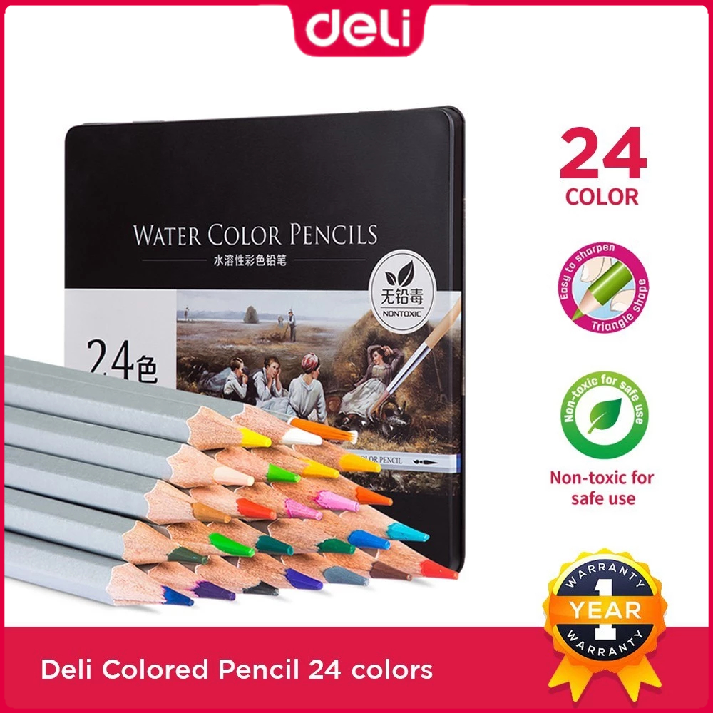 Deli 72/48/36/24pcs Color Pencil Art Draw Painting Colored Pencil ...