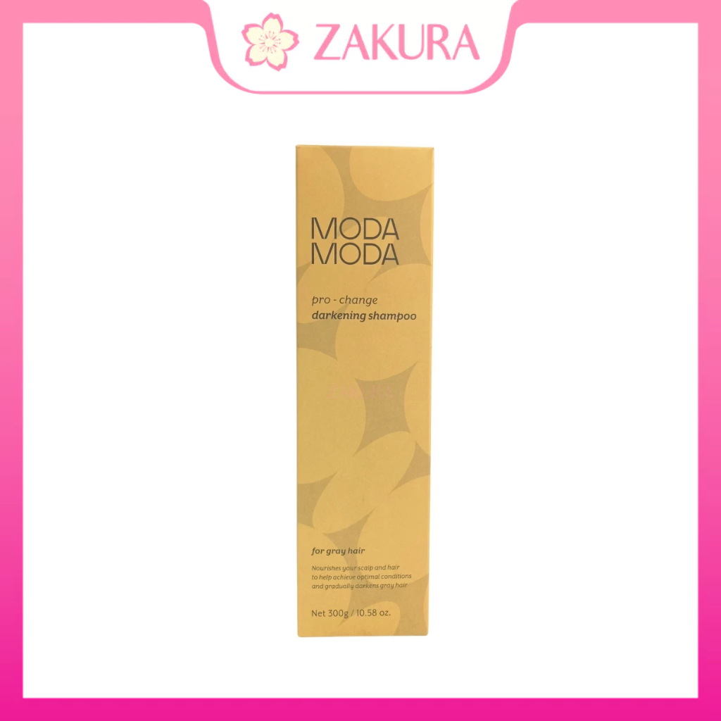 MODA MODA Pro Change Darkening Shampoo 300g | Shopee Philippines