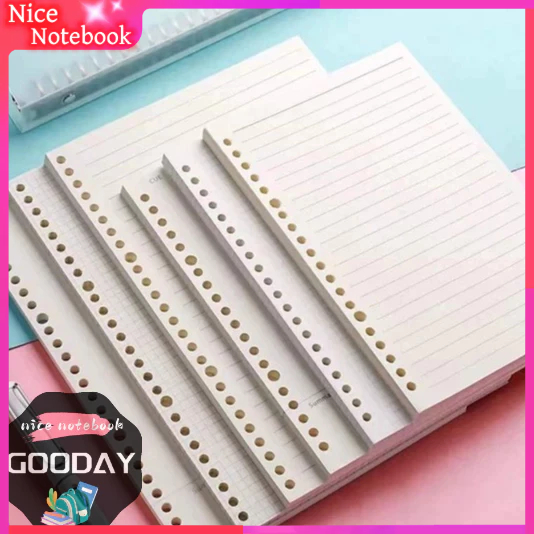 A5/B5/A4 Loose-Leaf Notebook Inner Refill Page (60 sheets) | Shopee ...