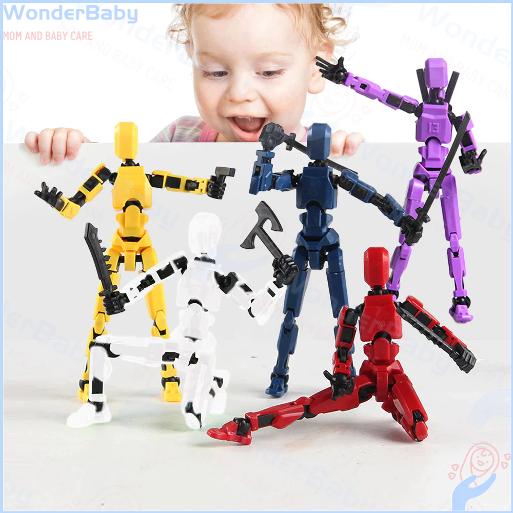 Wonderbaby Lucky 13 action figure Mannequin Robot Toys multi jointed ...