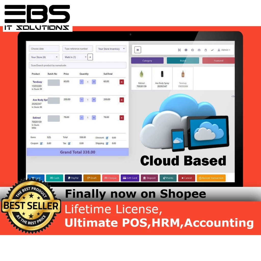 Cloud Based EZSales Inventory Management System with POS, HRM ...