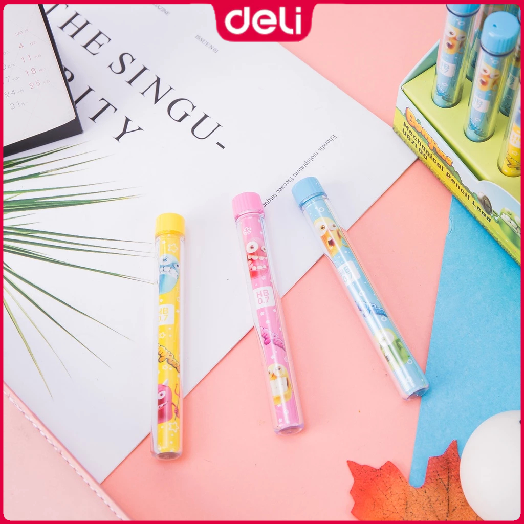 Deli 0.7mm Mechanical Pencil Leads 48Pcs EU67100 | Shopee Philippines