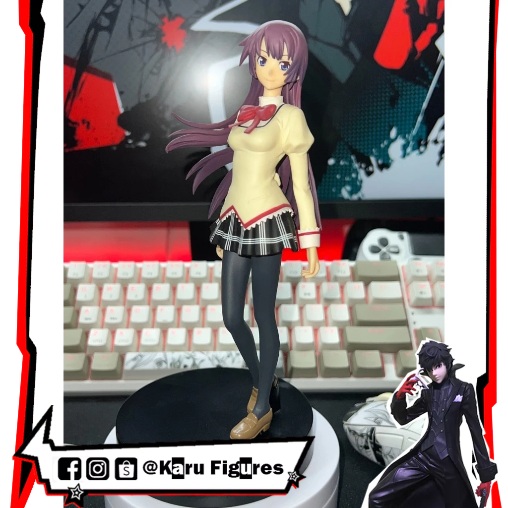 Authentic Senjougahara Hitagi SQ Figure Madogatari Exhibition Homura Version - Monogatari Series ...