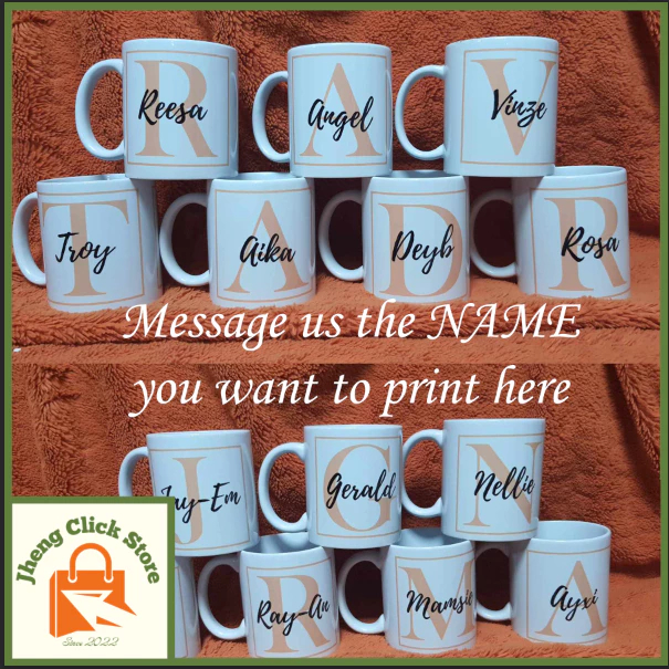 Personalized Mug / Name Mug / Customized Name Mug sold per Piece (1pc ...