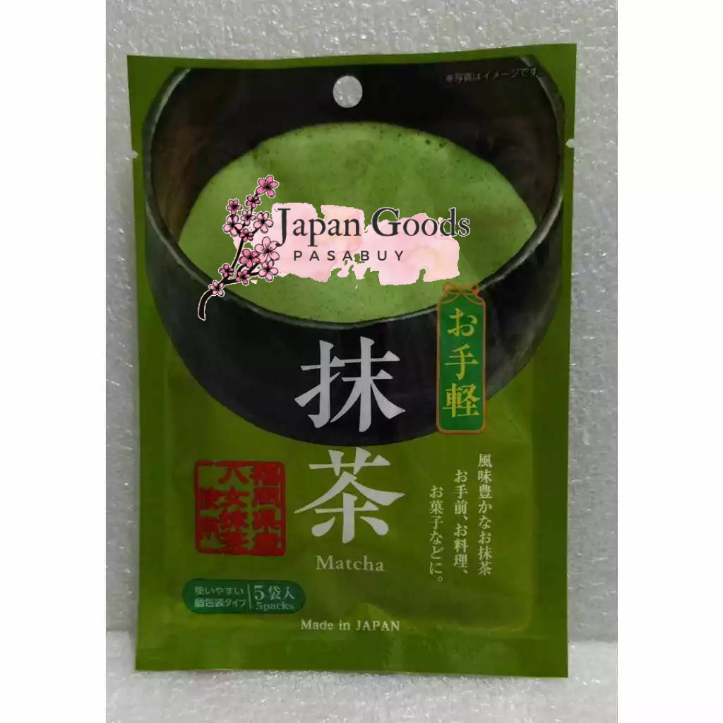 YAMECHA MATCHA 5g (1g x 5 sticks ) , Pure Yame Matcha, Powdered ...