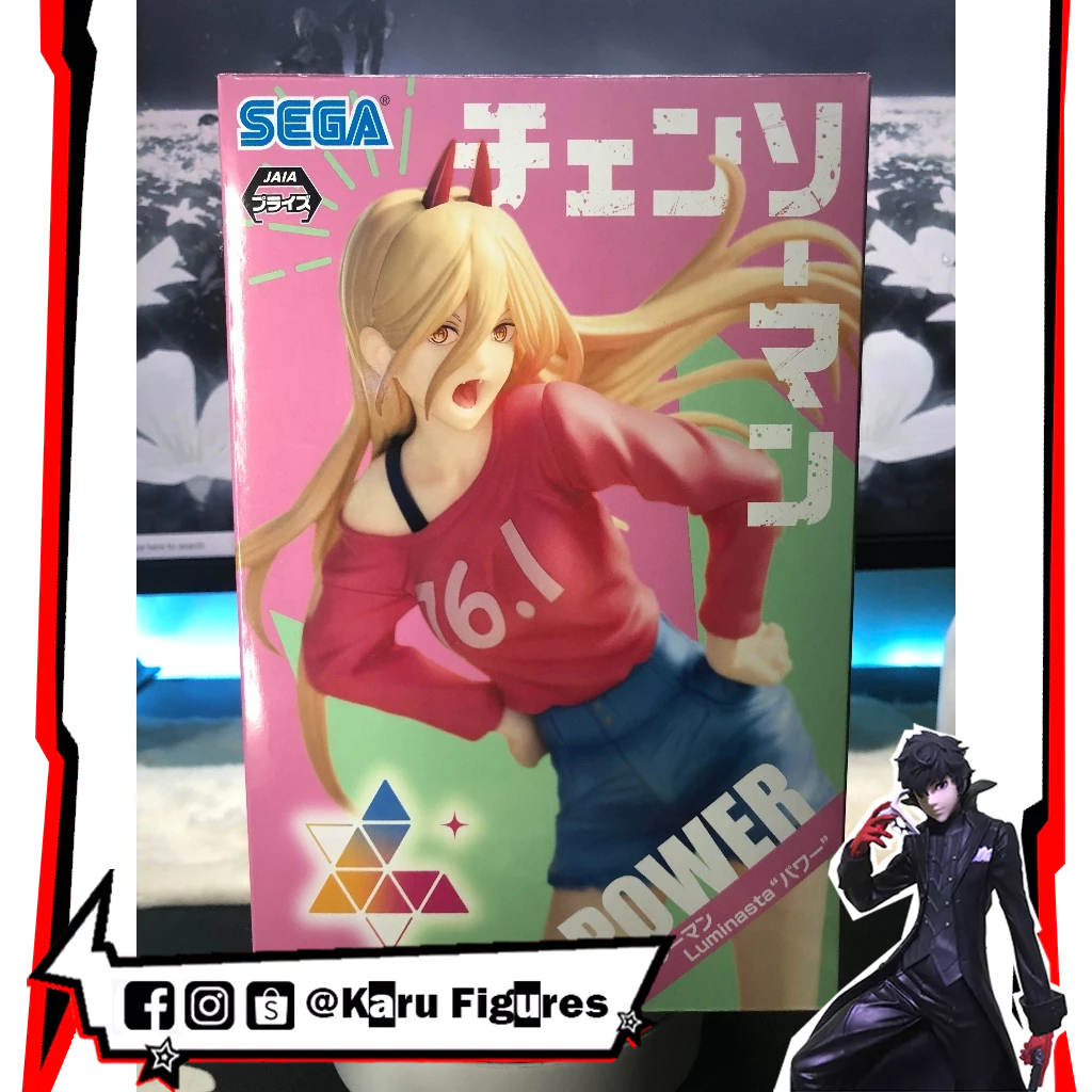 Authentic Power with Nyako SEGA Luminasta Figure - Chainsaw Man ...